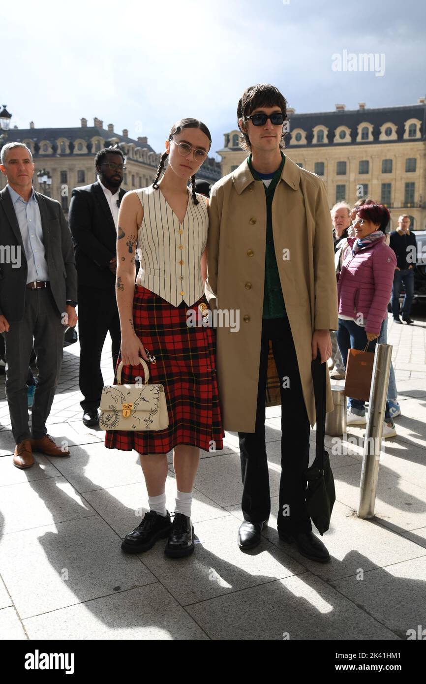 Ella Emhoff attends the Schiaparelli Womenswear Spring/Summer 2023 show ...