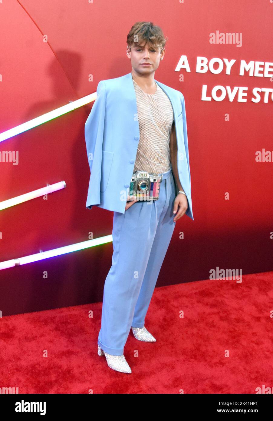 Los Angeles, California, USA 28th September 2022 Actor/singer Garrett ...