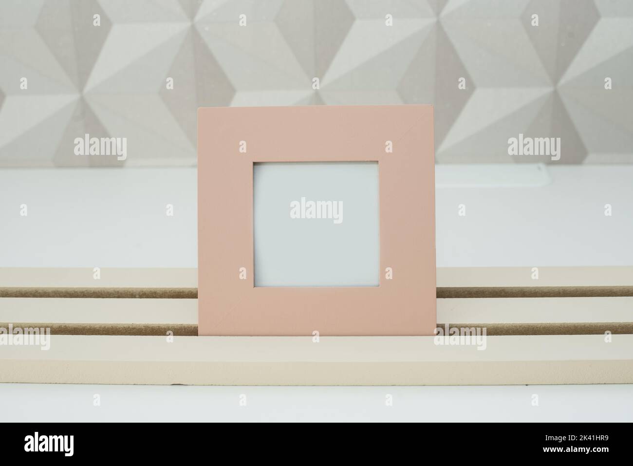 Simpel wood frame Stock Photo - Alamy