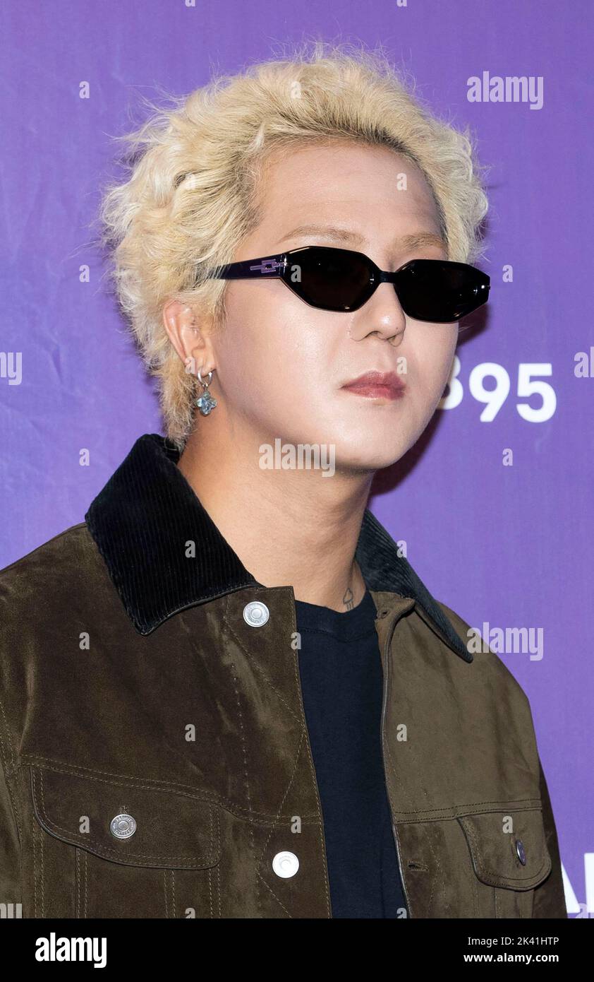 29 September 2022 – Seoul, South Korea : South Korean rapper and vocal ...