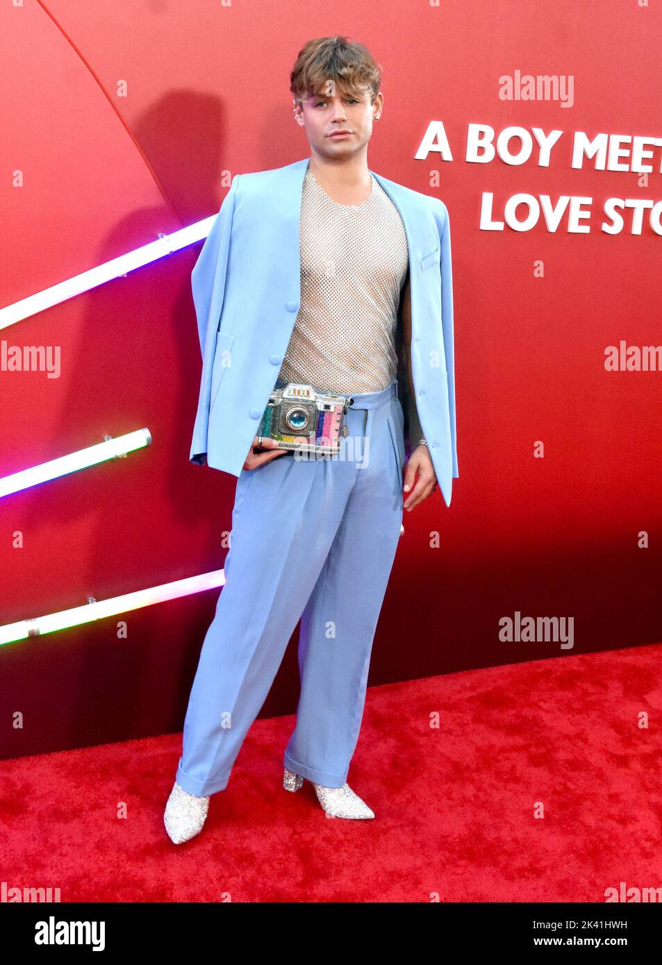 Los Angeles, California, USA 28th September 2022 Actor/singer Garrett ...