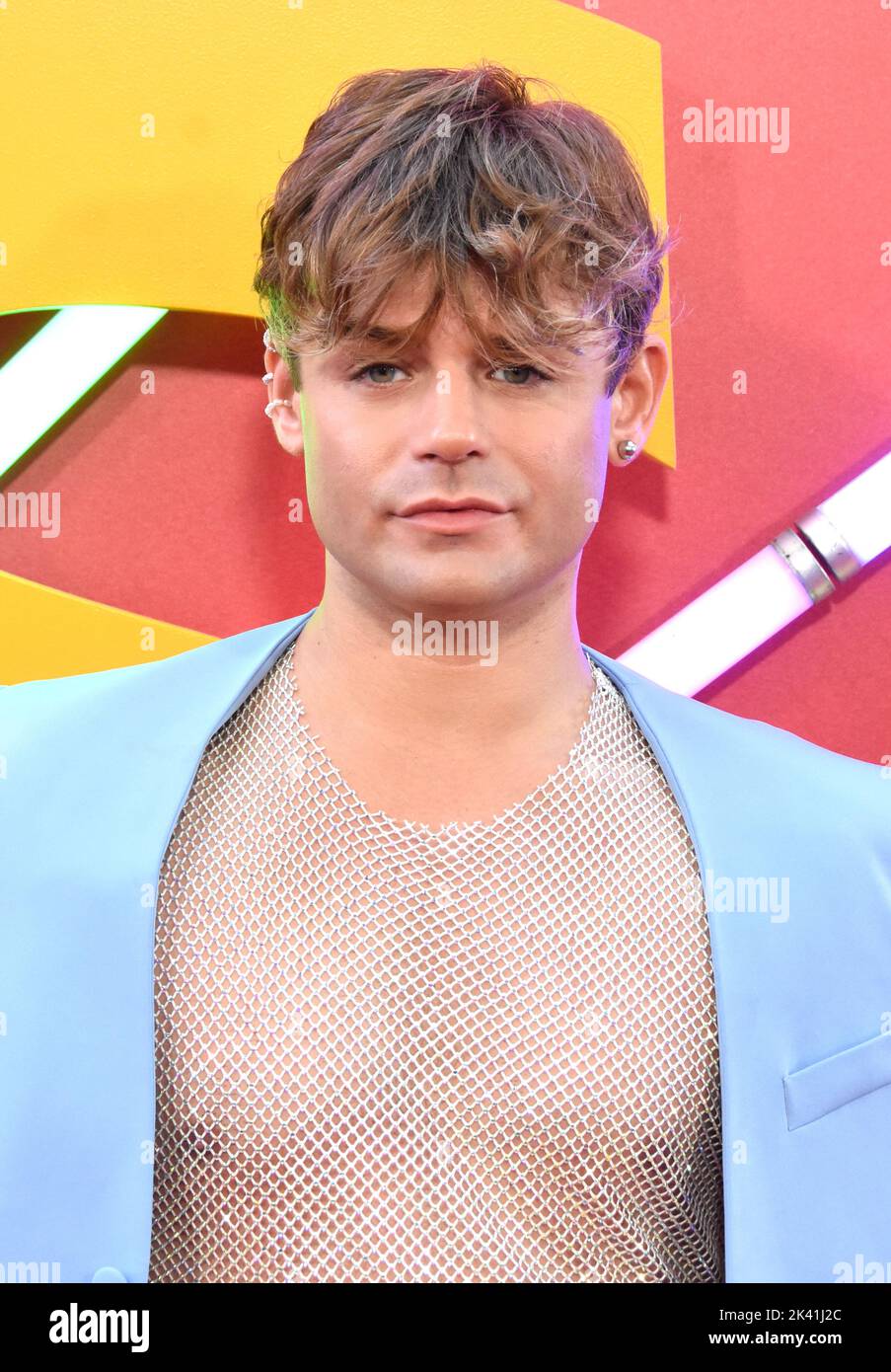 Los Angeles, California, USA 28th September 2022 Actor/singer Garrett ...