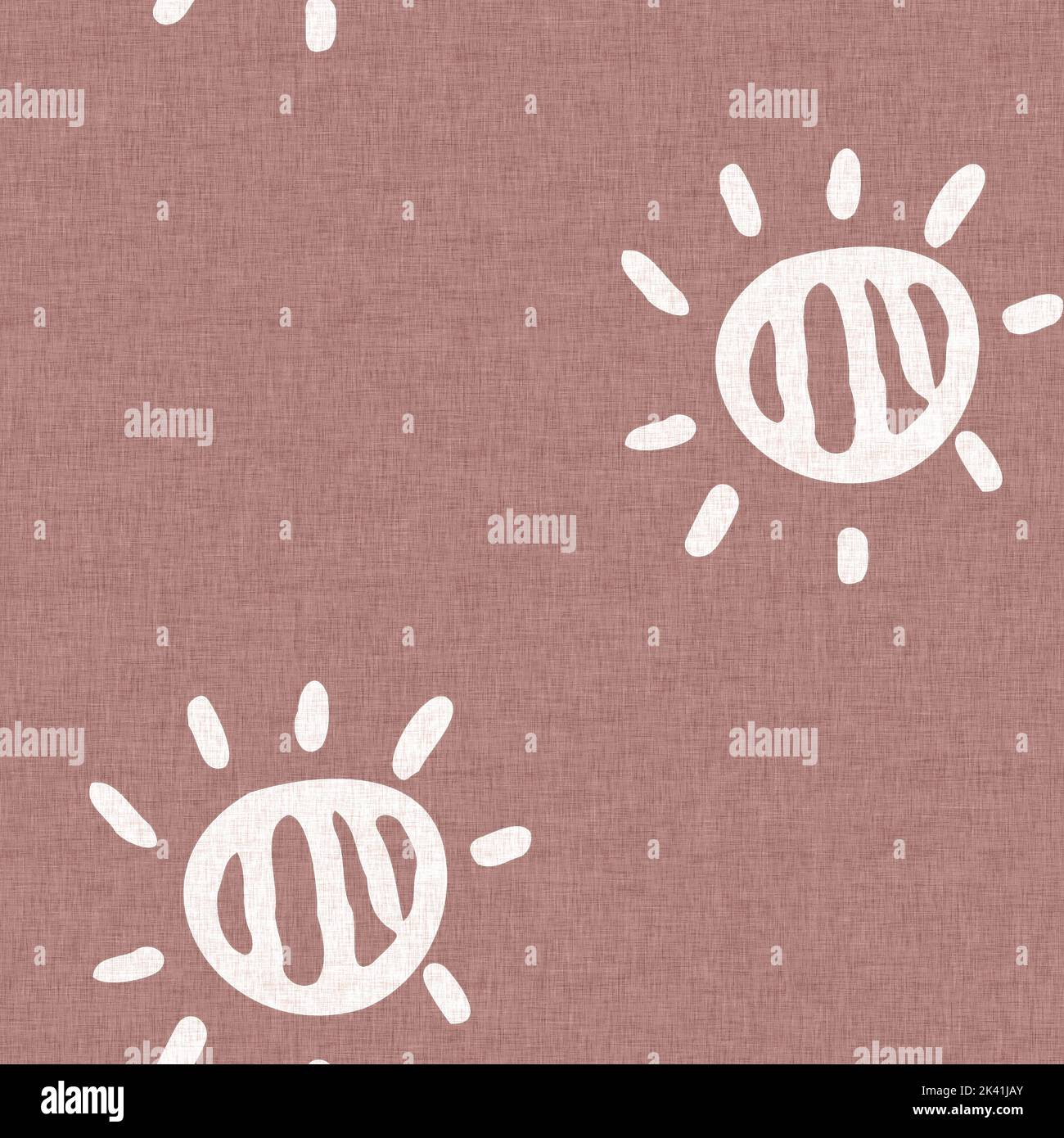 Calm newborn minimal sun seamless pattern. Gender neutral baby nursery ...