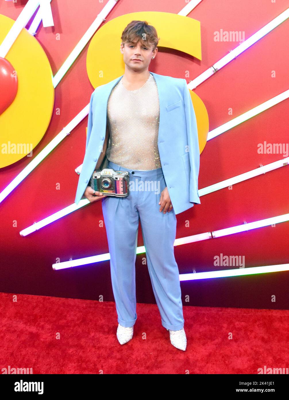 Los Angeles, California, USA 28th September 2022 Actor/singer Garrett ...