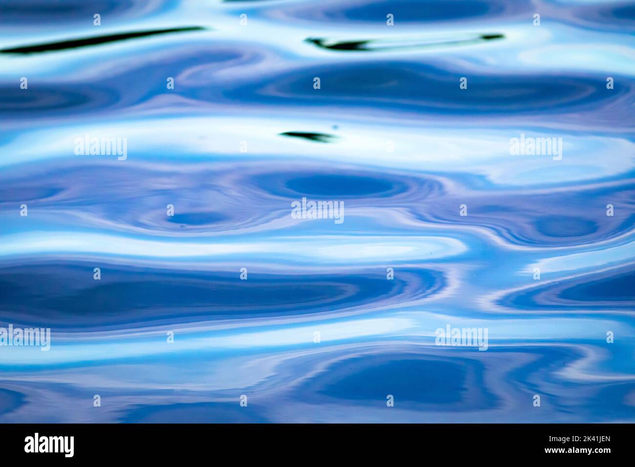 Abstract patterns on water Stock Photo - Alamy