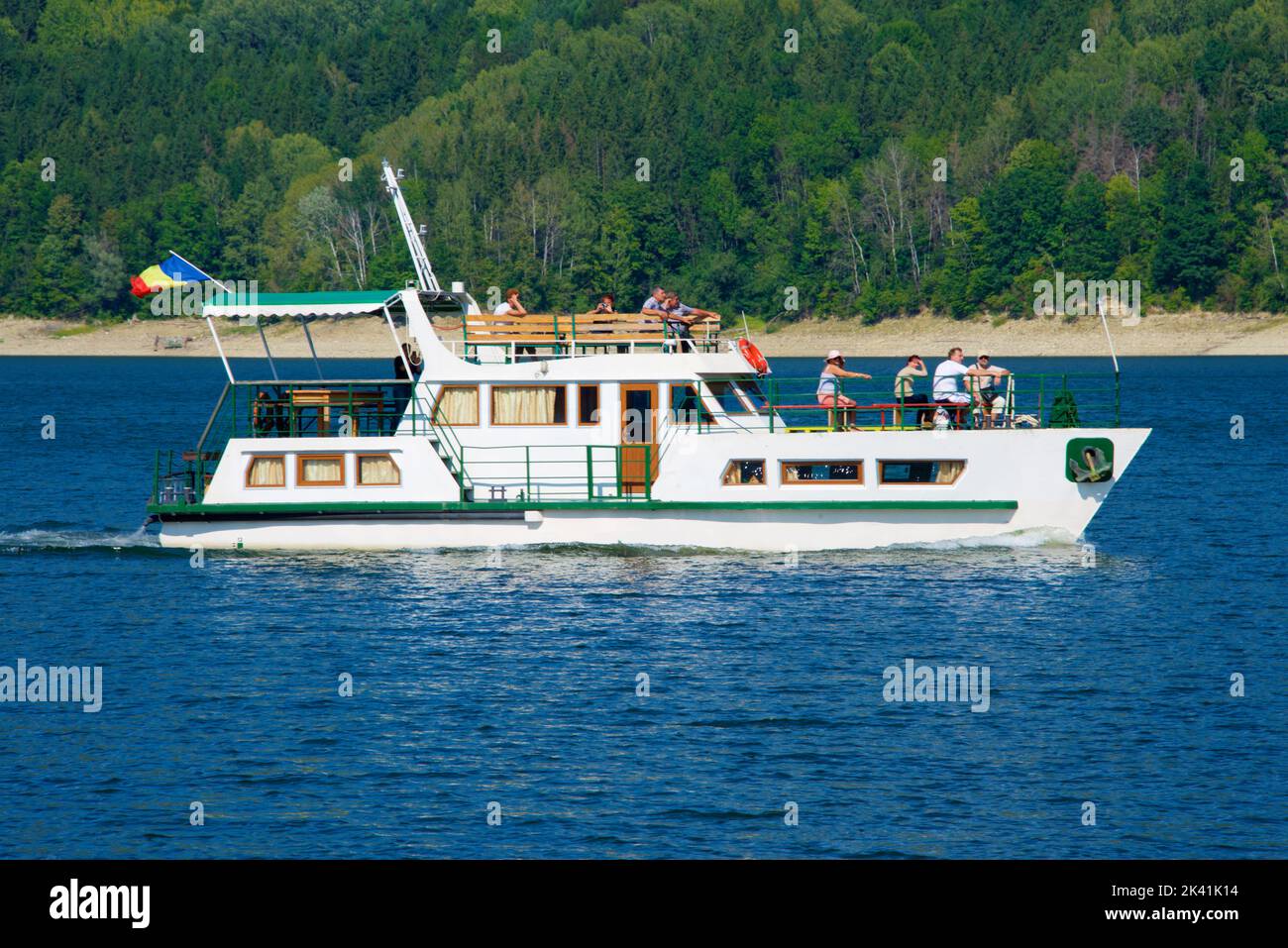 Sailing on the lake Stock Photo - Alamy