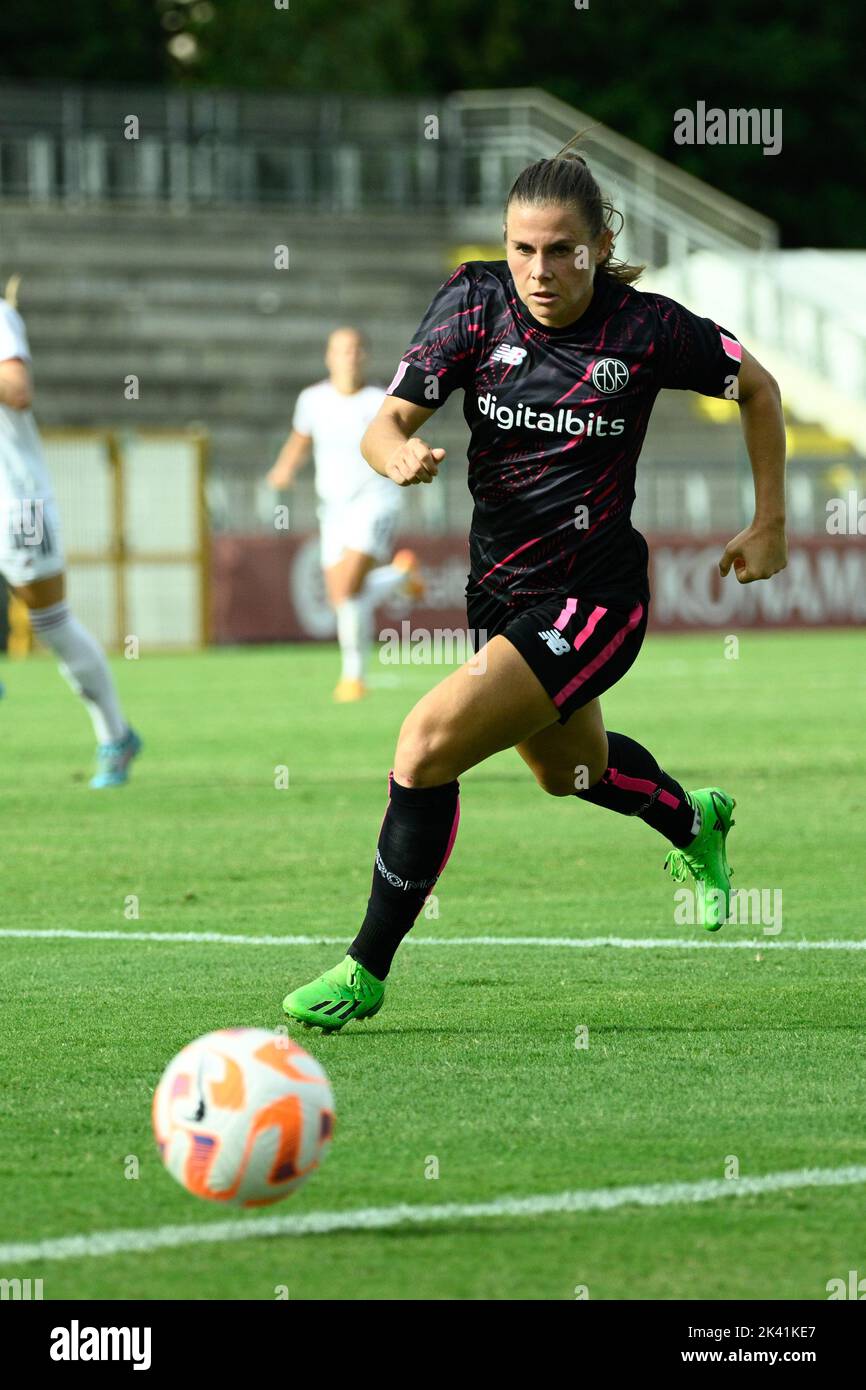 Emilie Haavi (AS Roma Women) during the UEFA Women’s Champions League ...