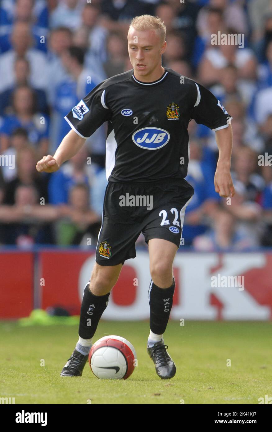 PORTSMOUTH V WIGAN DAVID COTTERILL PIC MIKE WALKER, 2006 Stock Photo ...