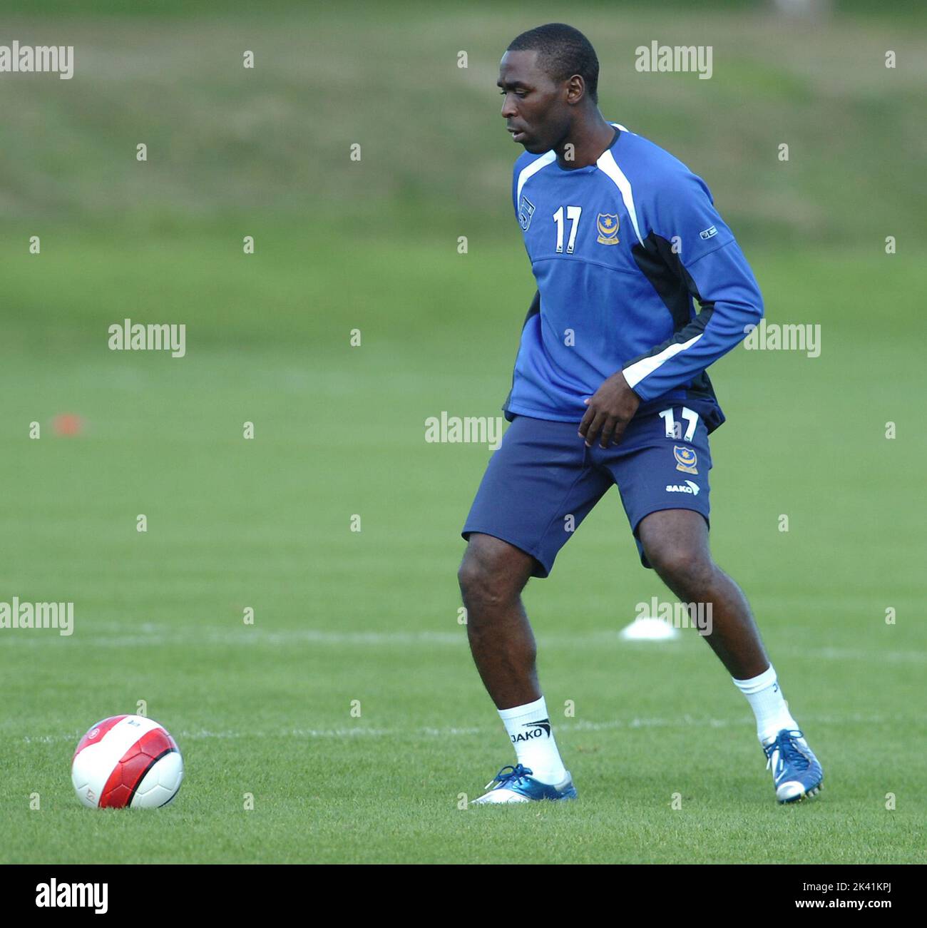 PORTSMOUTH TRAINING 7-09-06 ANDREW COLE PIC MIKE WALKER, 2006 Stock ...