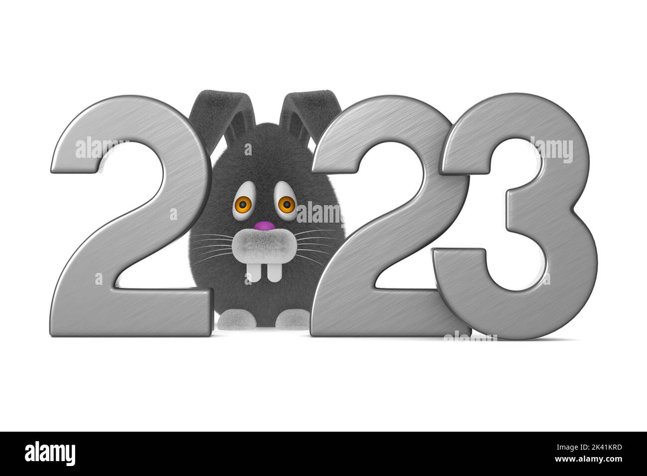 Chinese new year rabbit, 2023 Cut Out Stock Images & Pictures - Alamy
