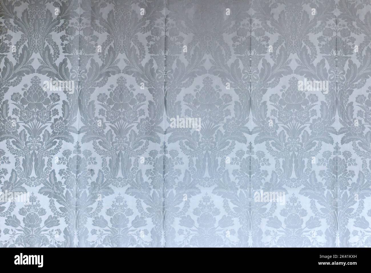 Seamless wallpaper pattern drapery Stock Photo - Alamy