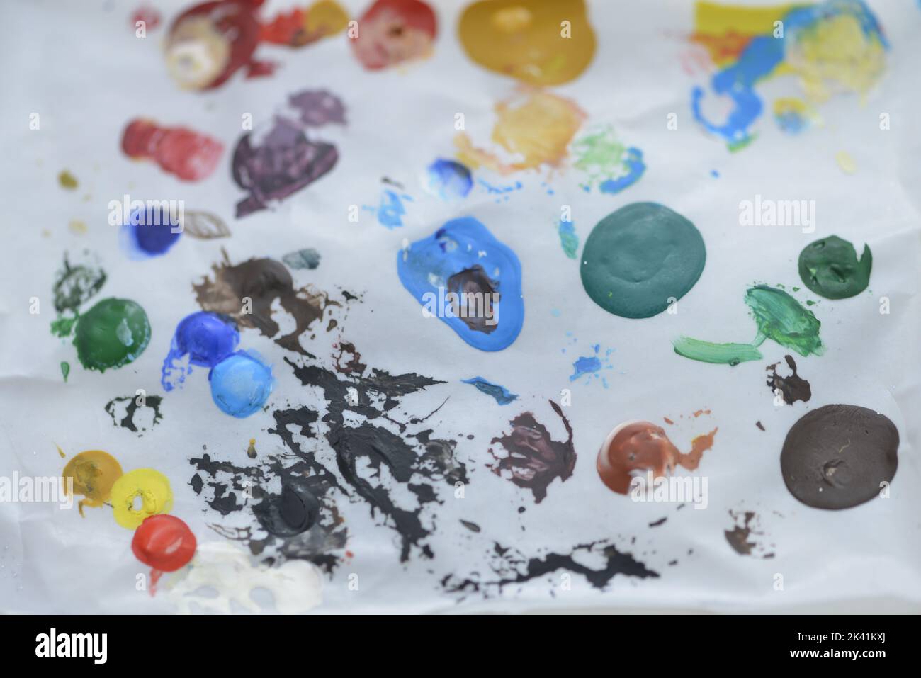 Paint on paper background Stock Photo - Alamy