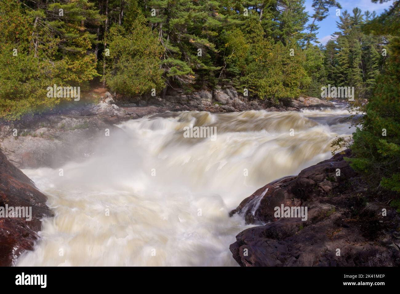 Long exposure photos of Opemican national parks water falls Stock Photo ...
