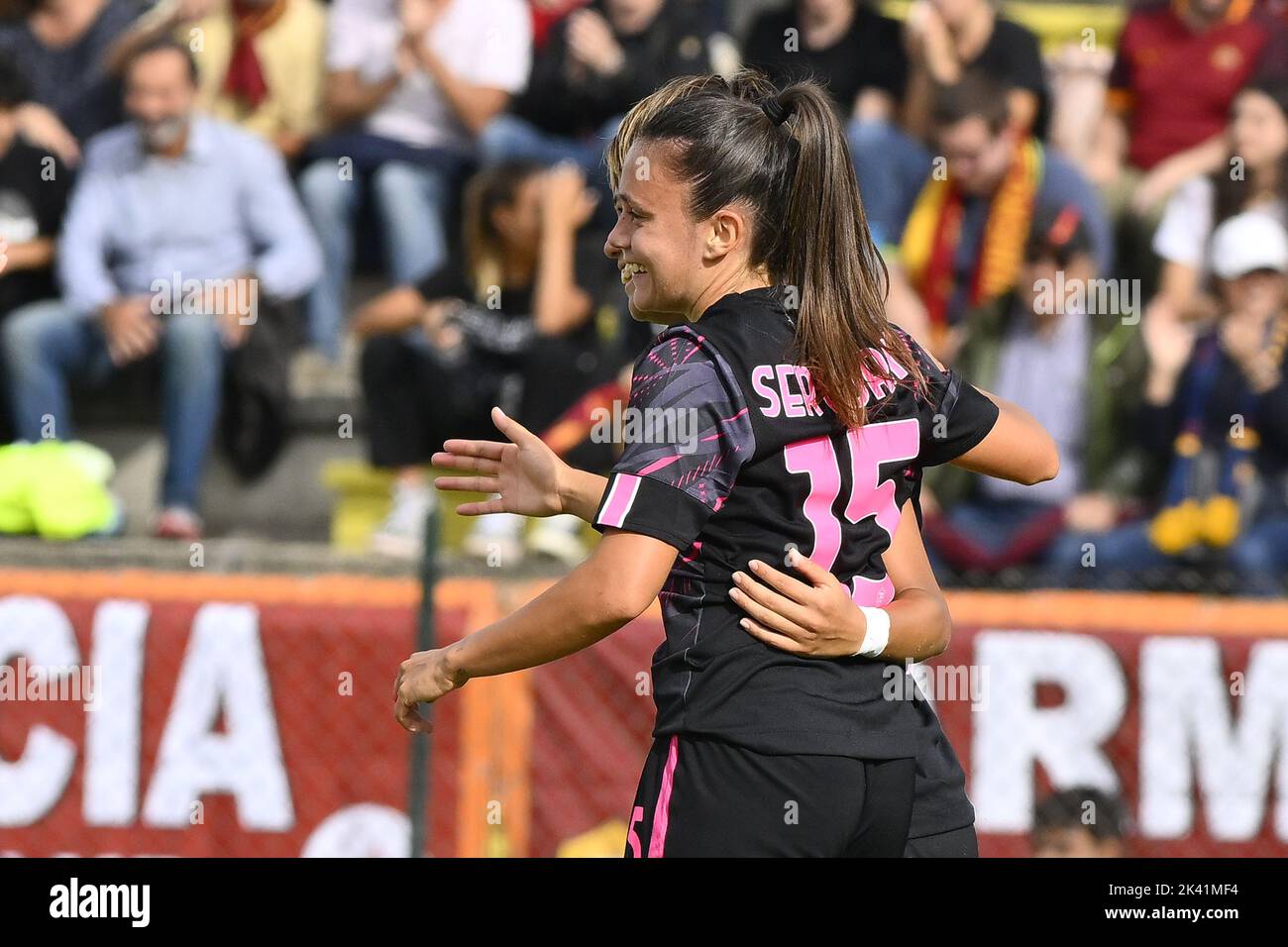 Moeka Minami of AS Roma Women during the UEFA Women's Champions League ...