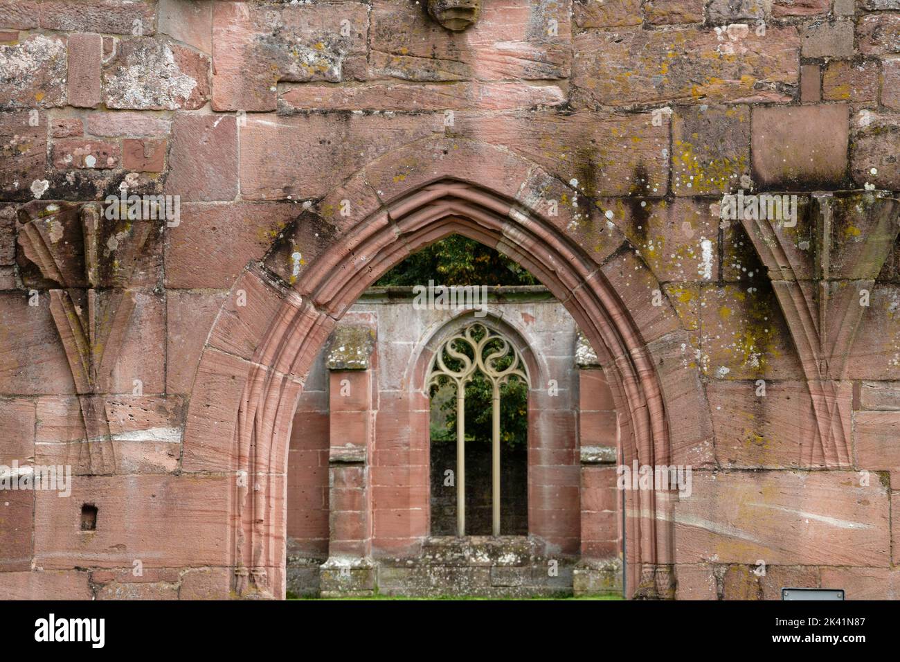 Hirsau abbey (former benedictine abbey): ruin of cloister, near Calw in ...