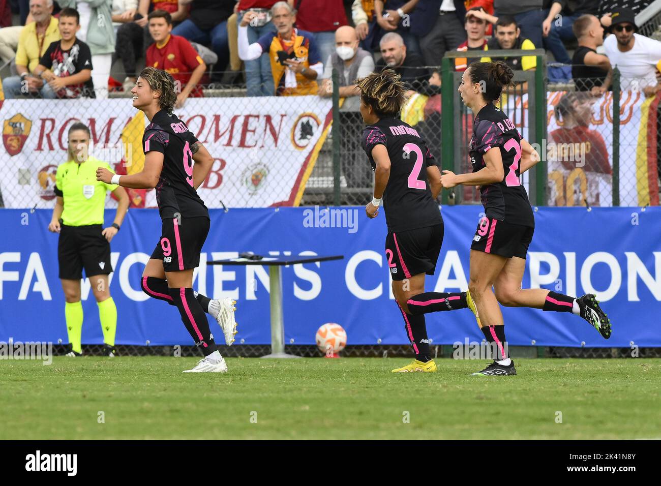 Rome, Italy. 29th Sep, 2022. Andressa Alves of AS Roma Women during the ...