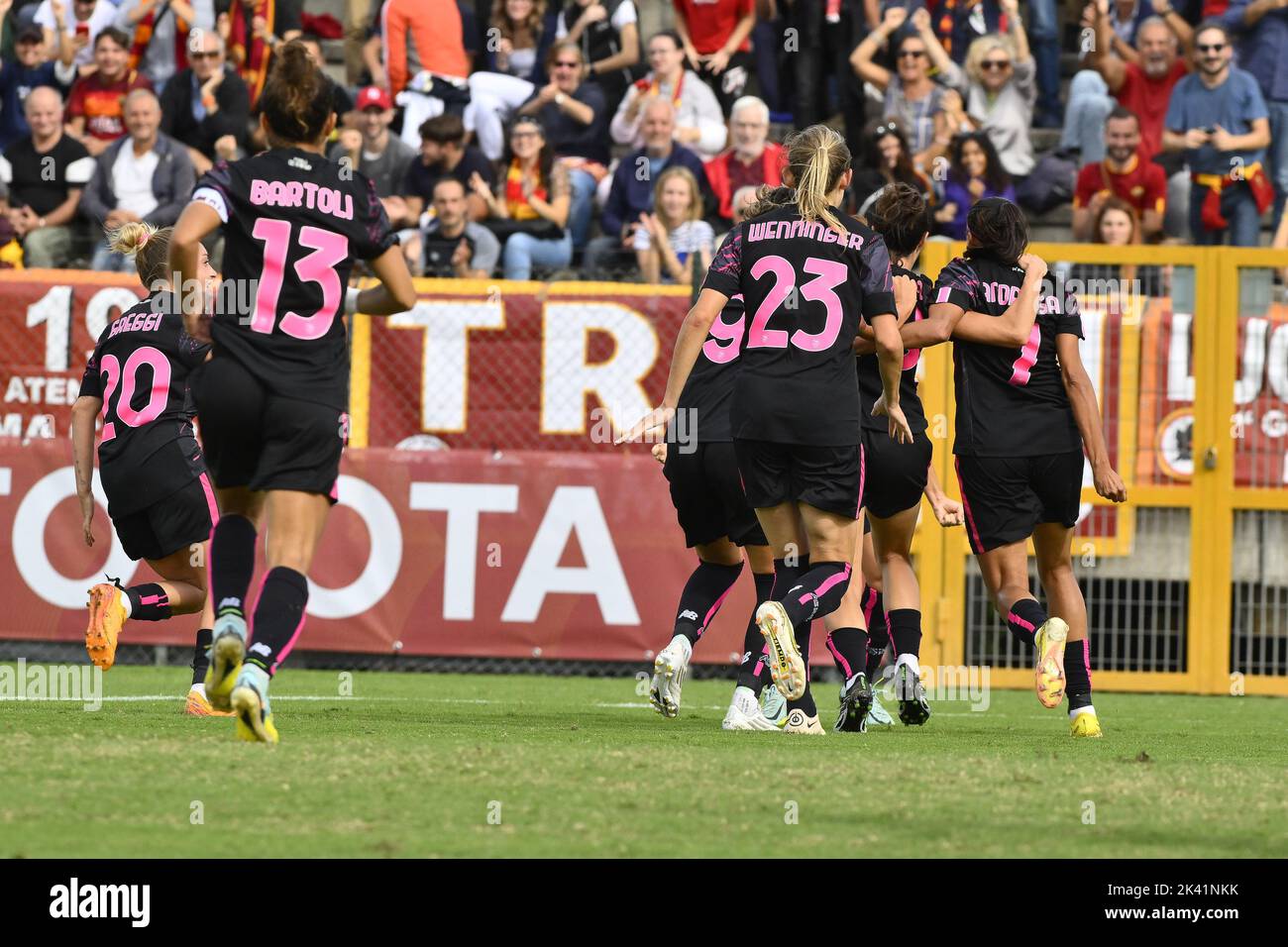 Andressa Alves of AS Roma Women during the UEFA Women's Champions ...