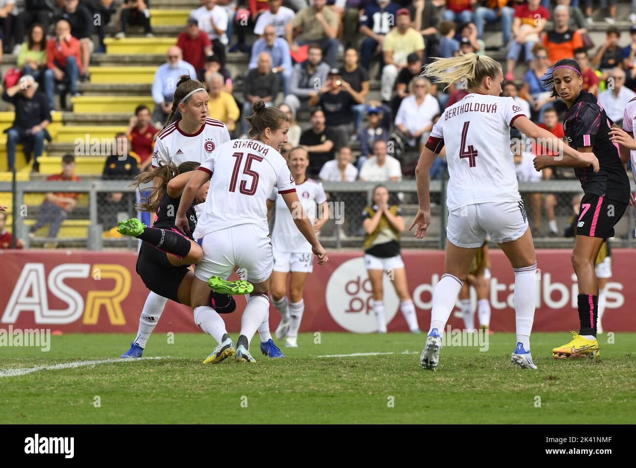 Emilie Bosshard Haavi of A.S. Roma during the UEFA Women's Champions ...
