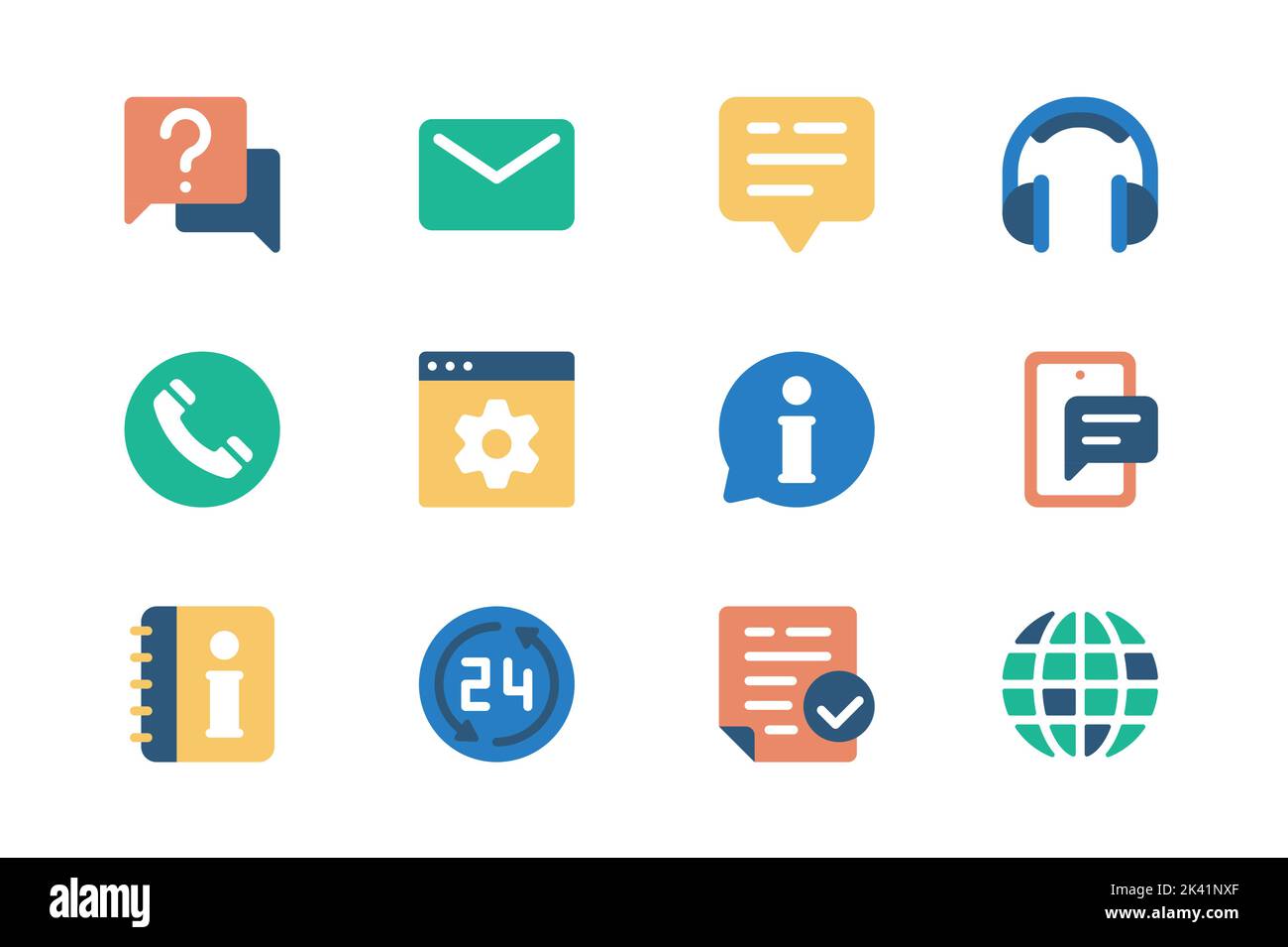 Info chat icon simple Stock Vector Images - Alamy