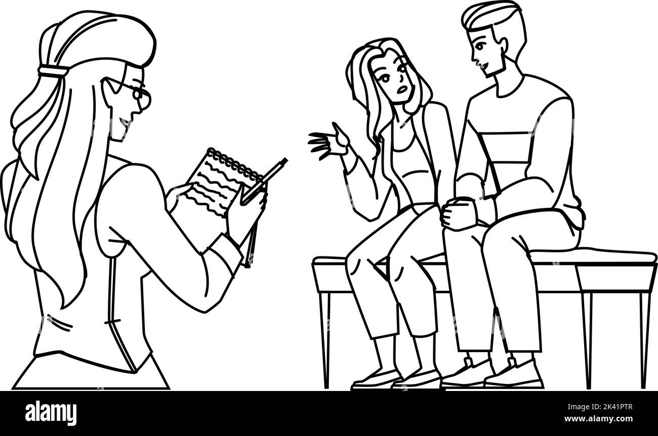 Marriage therapy Black and White Stock Photos & Images - Alamy