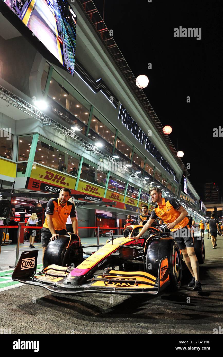 McLaren MCL36. Singapore Grand Prix, Thursday 29th September 2022 ...