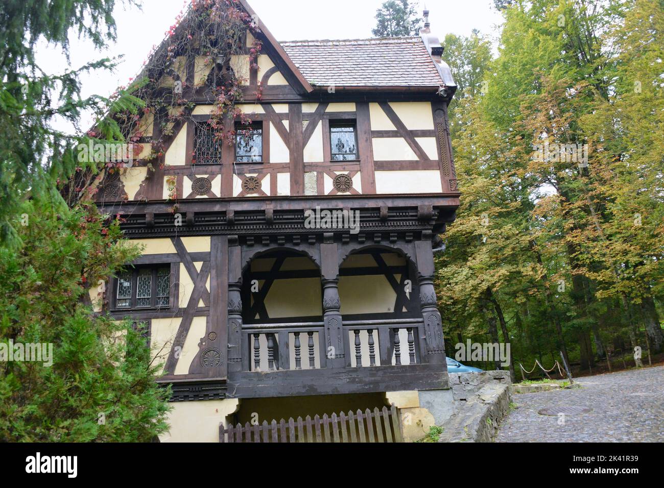 Detail of the land domain Peles, own by Regele Mihai (King Michael) of ...