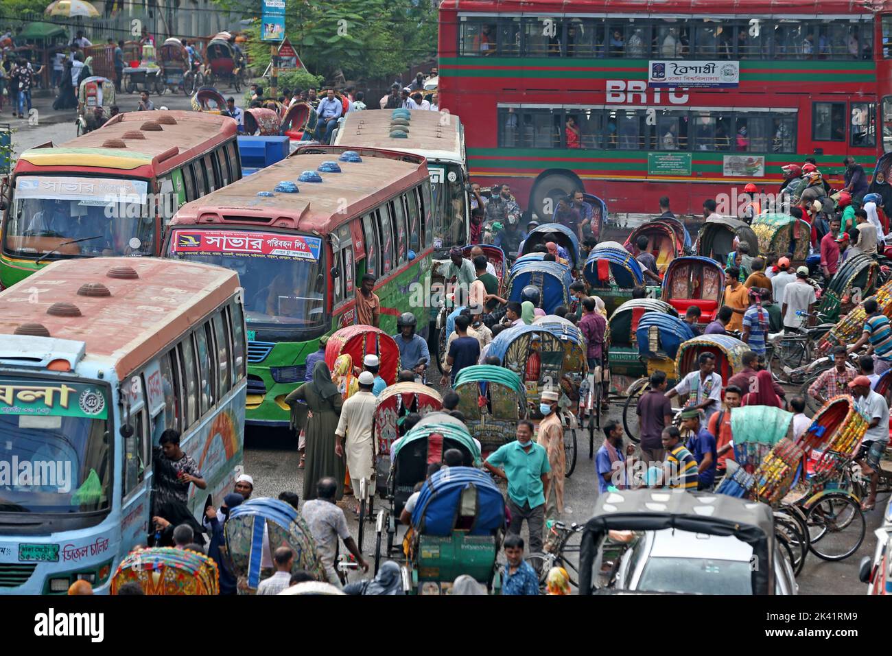 Mismanagement of vehicles on the road and lack of awareness among ...