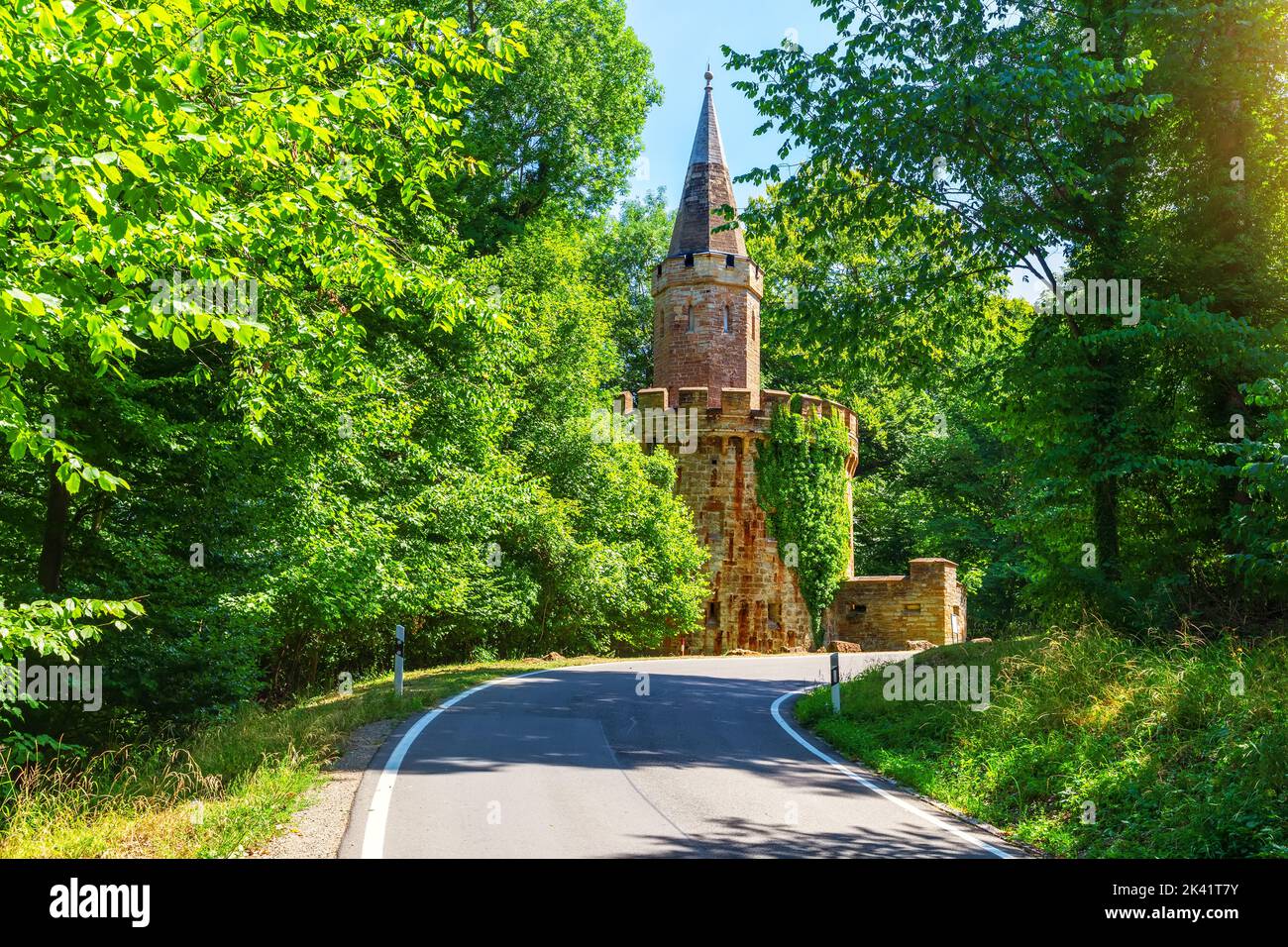 Beautiful medieval castle hi-res stock photography and images - Alamy