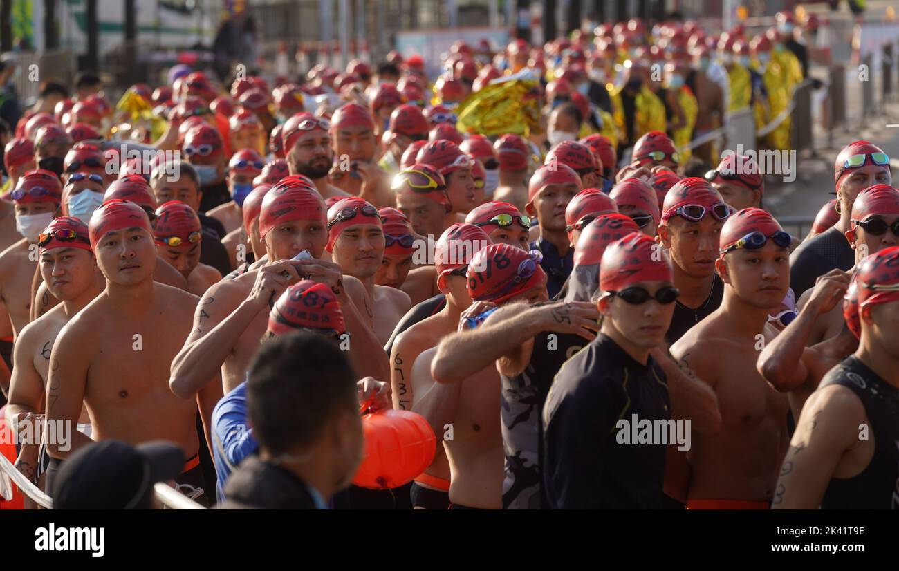 New World Harbour Race 2021 at Victoria Harbour. 12DEC21. SCMP / Sam ...
