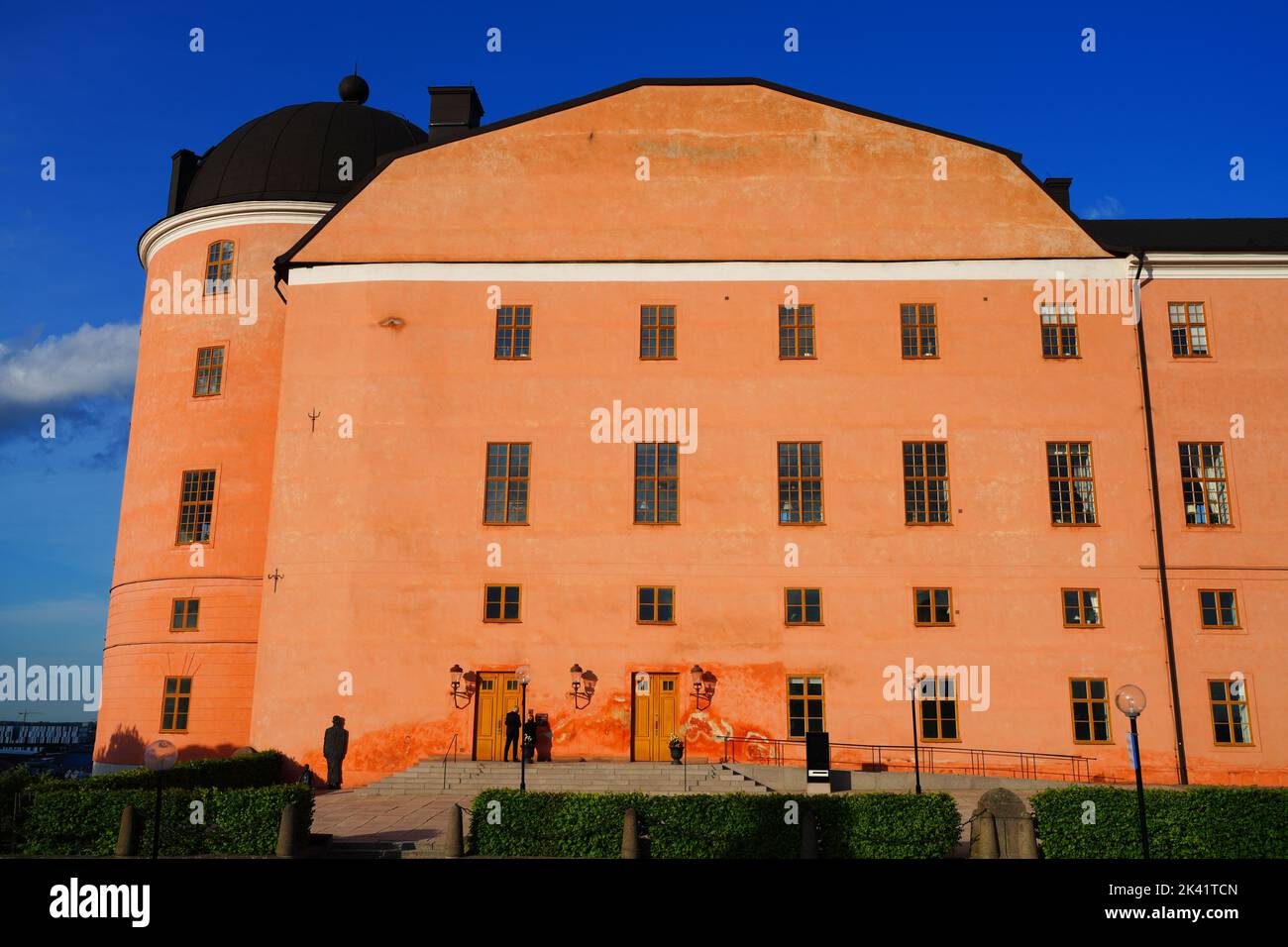 UPPSALA, SWEDEN -1 JUN 2022- View of the Uppsala Castle (Uppsala Slott ...