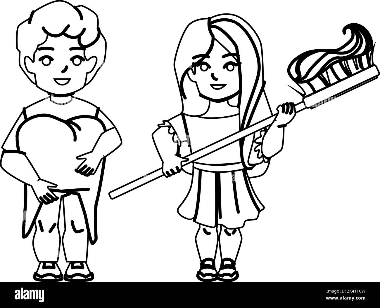 kid tooth vector Stock Vector Image & Art - Alamy