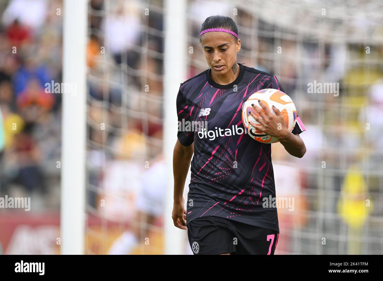 September 29, 2022, Rome, Italy: Andressa Alves of AS Roma Women during ...