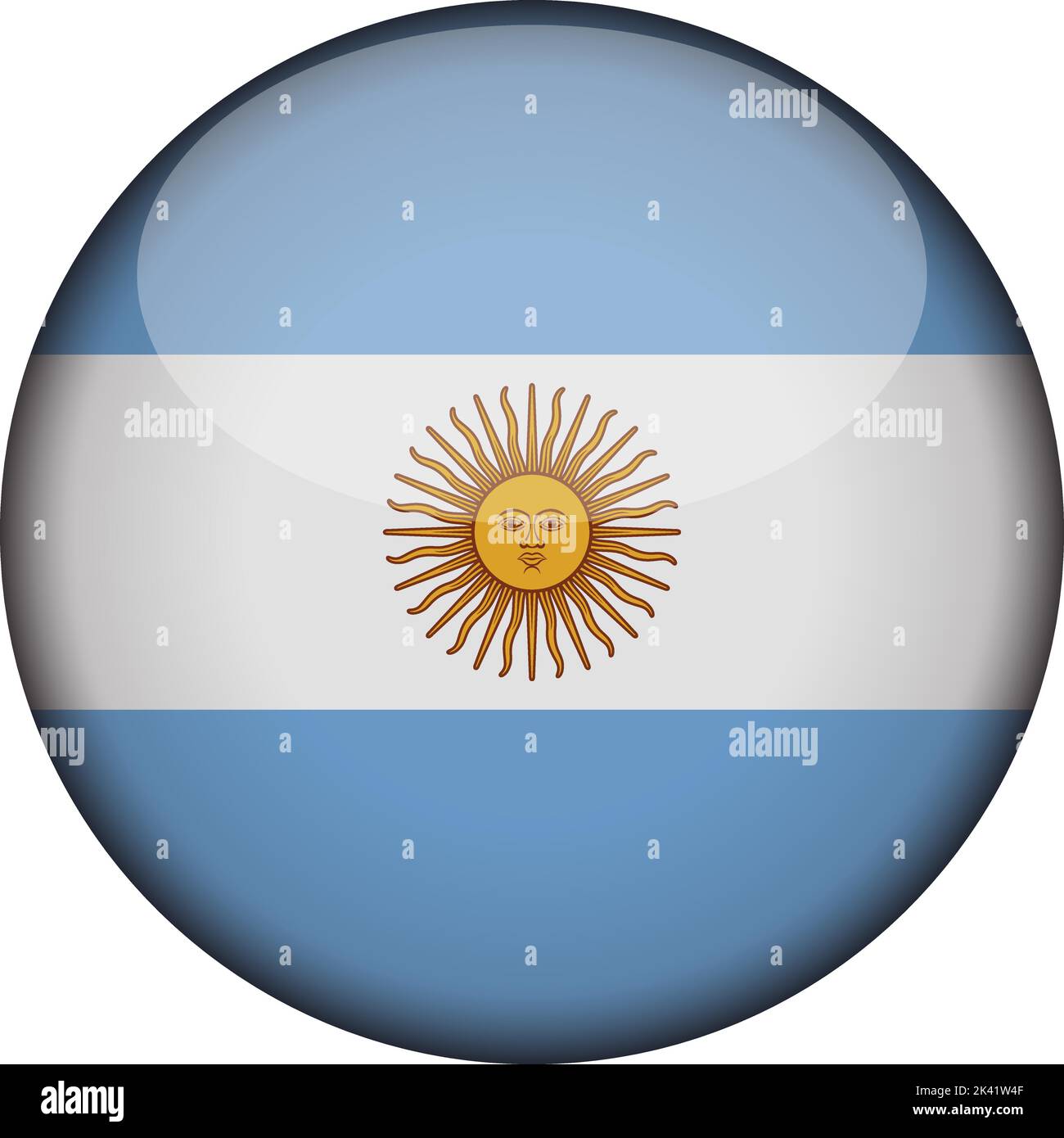 argentina Flag in glossy round button of icon. argentina emblem ... argentina Flag in glossy round button of icon. argentina emblem ...
