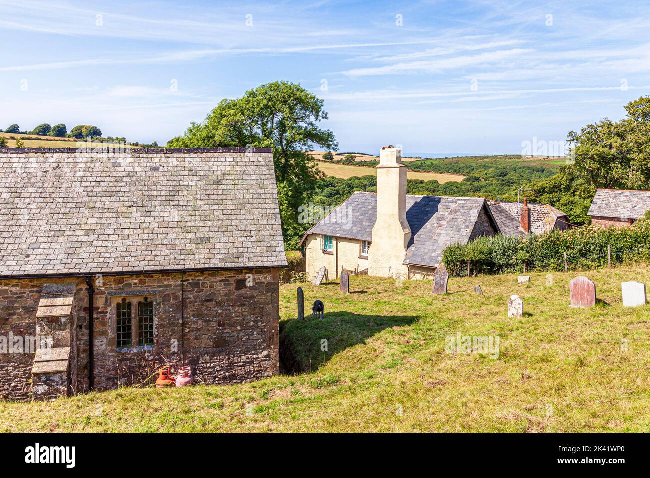 Church Farm, a remote farmhouse over 1000 ft above sea level beside the ...