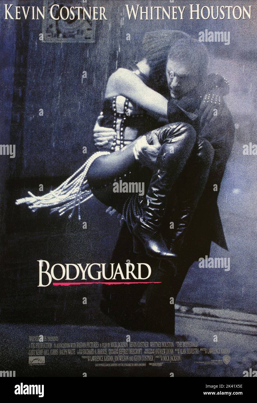 The Bodyguard 1992. The Bodyguard Movie Poster Stock Photo - Alamy