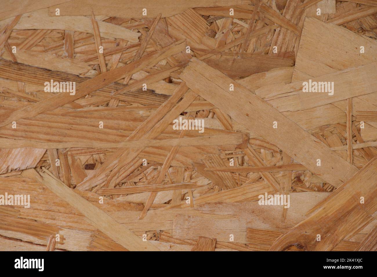 OSB (oriented strand board) plywood texture Stock Photo - Alamy