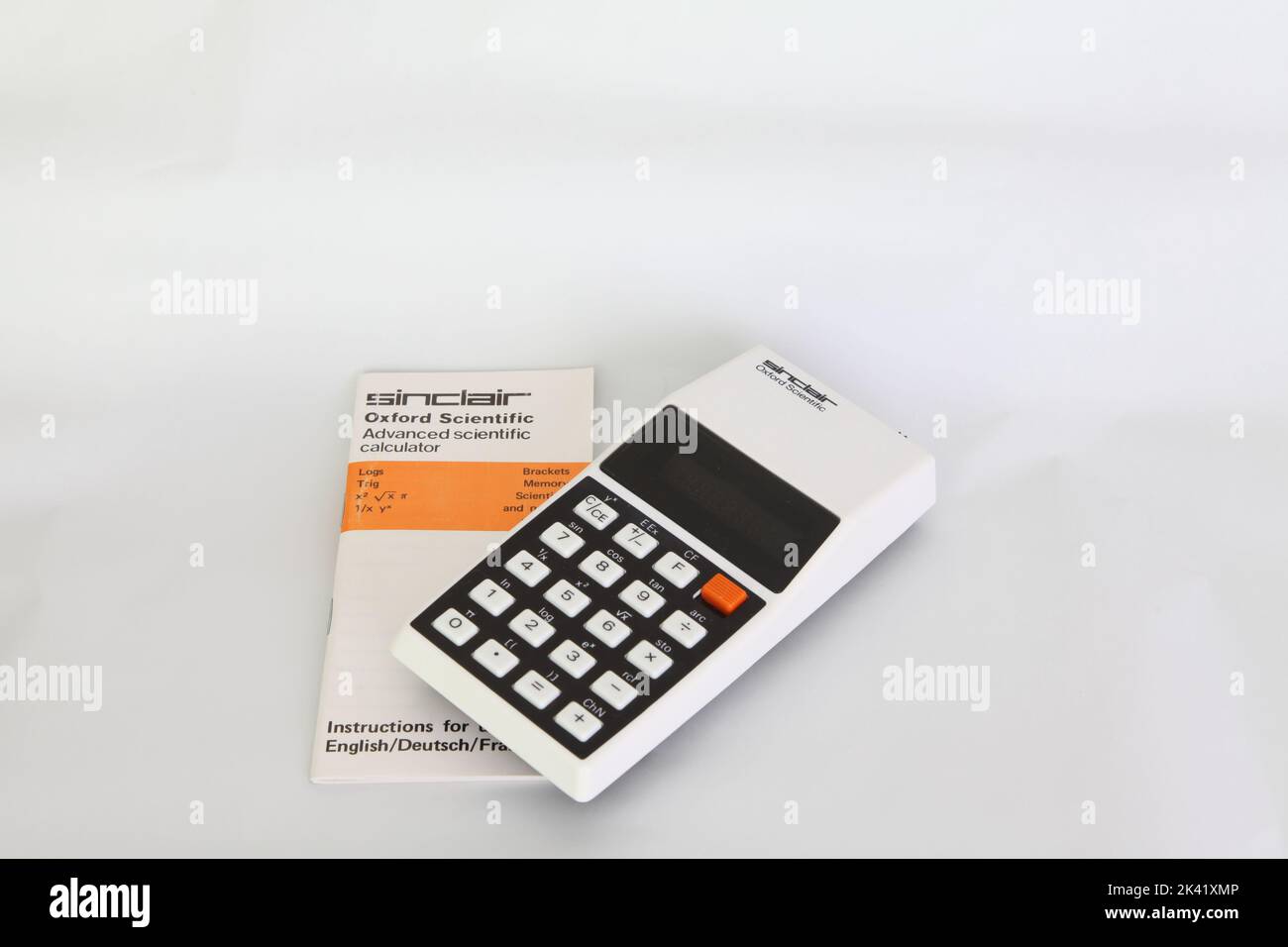 Sinclair oxford calculator hi-res stock photography and images - Alamy