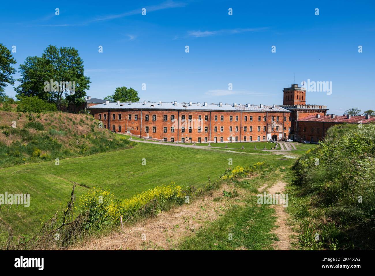 Modlin Fortress (Polish: Twierdza Modlin) in Nowy Dwór Mazowiecki ...