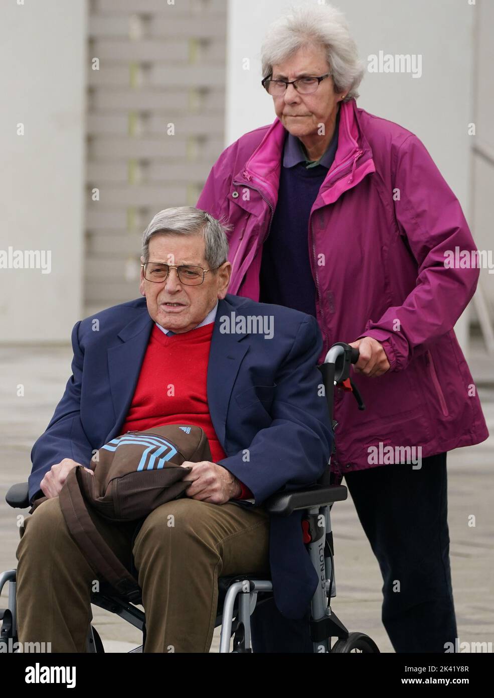 Previously unissued photo dated 27/09/22 of William MacDowell alongside ...