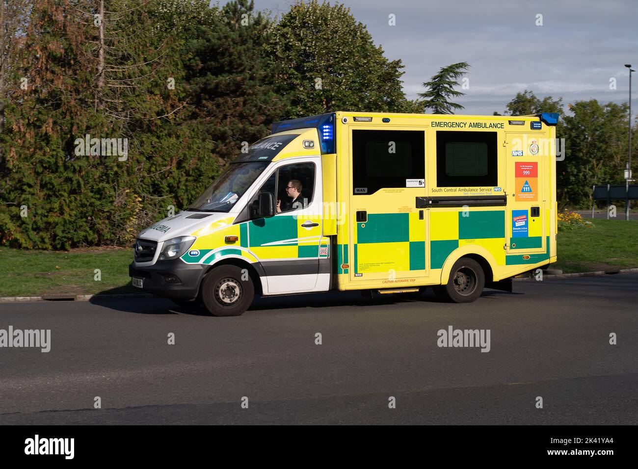 Slough, Berkshire, UK. 29th September, 2022. An NHS South Central ...