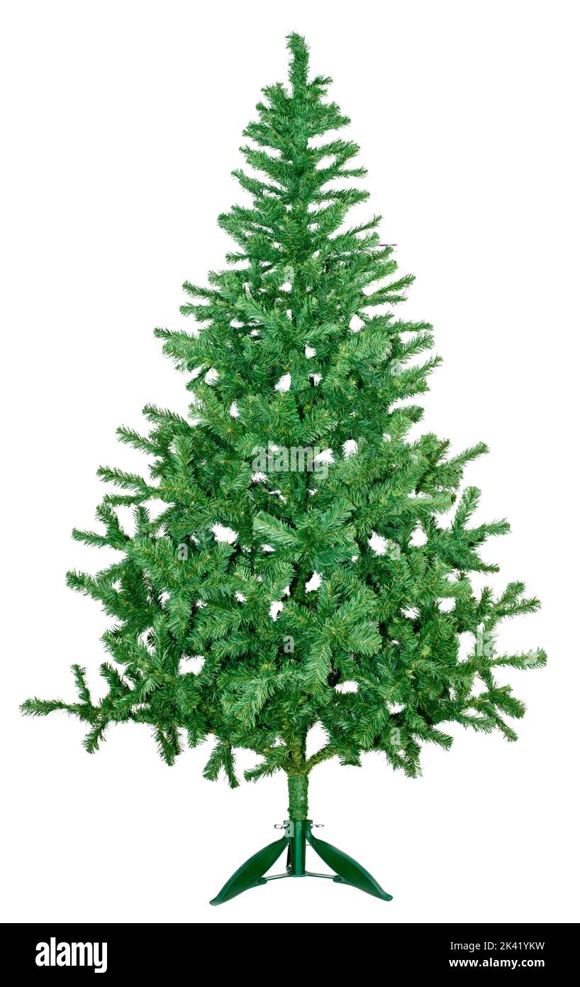 Christmas tree isolated Stock Photo - Alamy