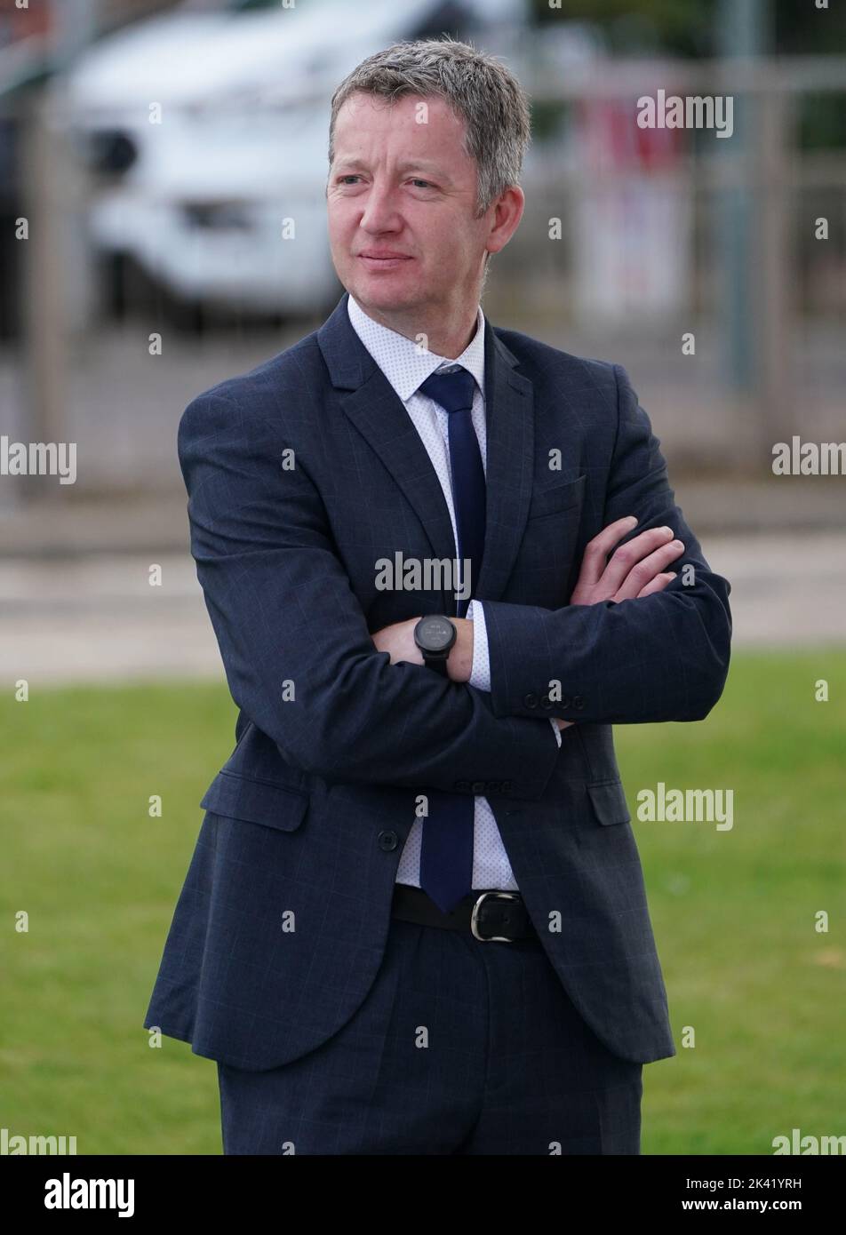 Previously unissued photo dated 27/09/22 of Detective Chief Inspector ...