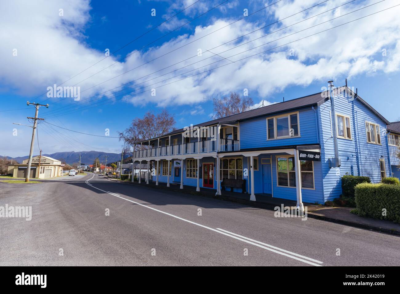 Mole Creek in Meander Valley Tasmania Australia Stock Photo - Alamy