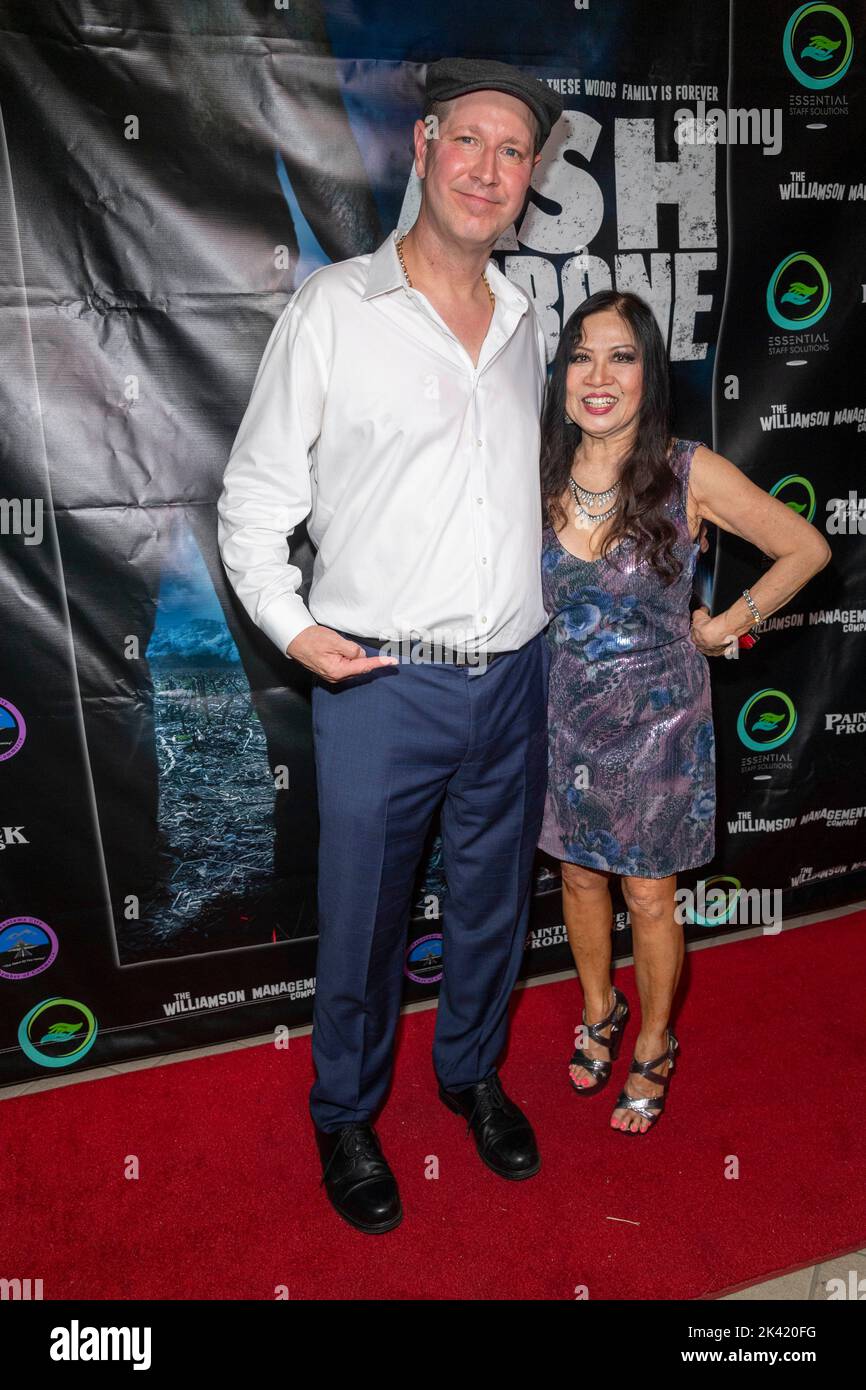 Encino, CA, September 28, 2022, Joe Williamson, Joycelyne Lew attend ...