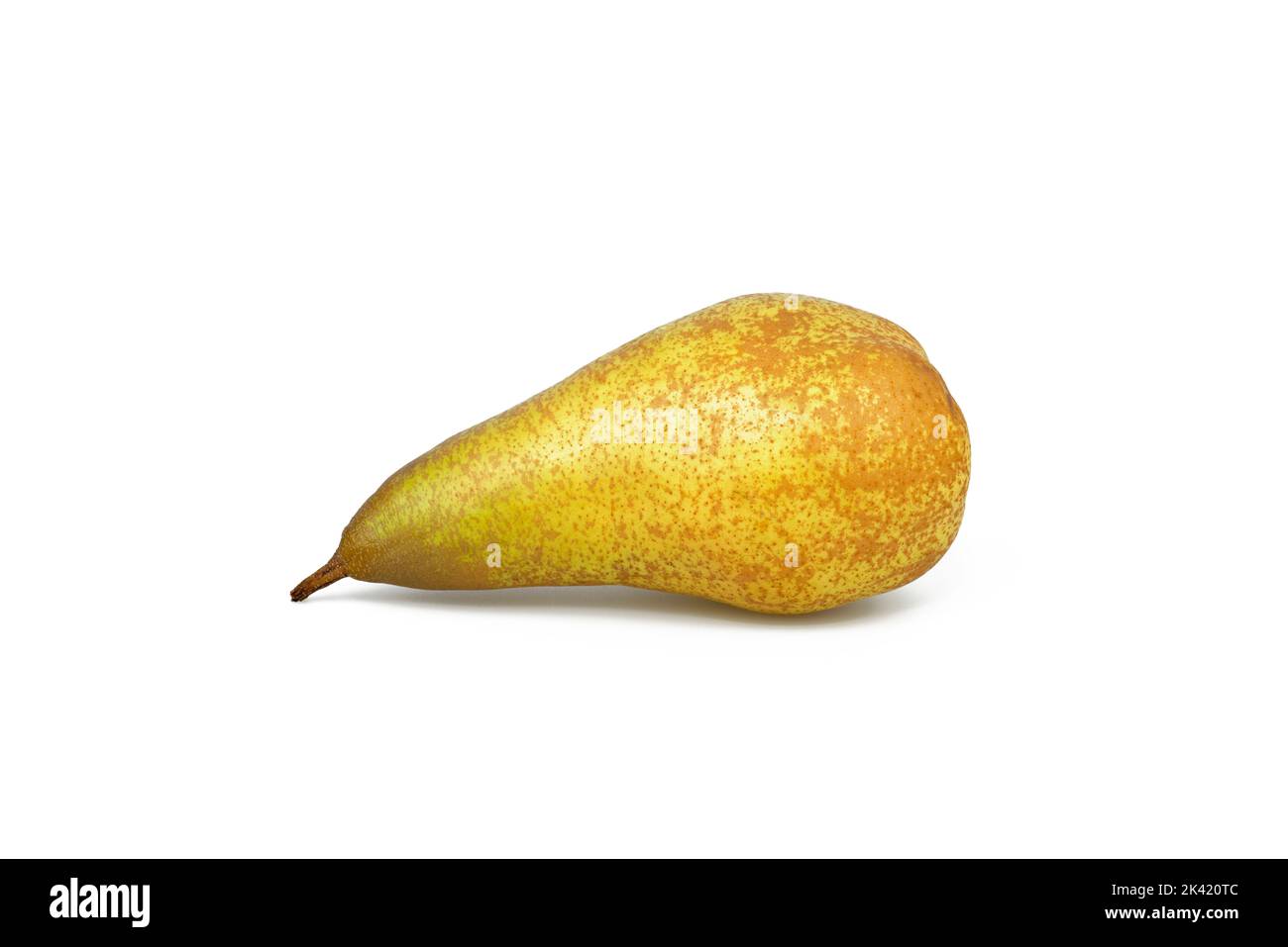 Pear - Stock Image on white background Stock Photo - Alamy