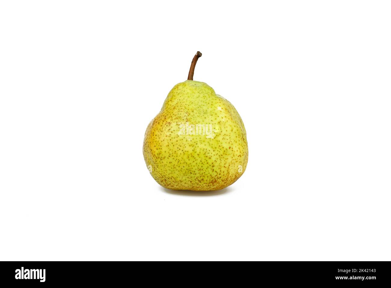 Pear - Stock Image on white background Stock Photo - Alamy