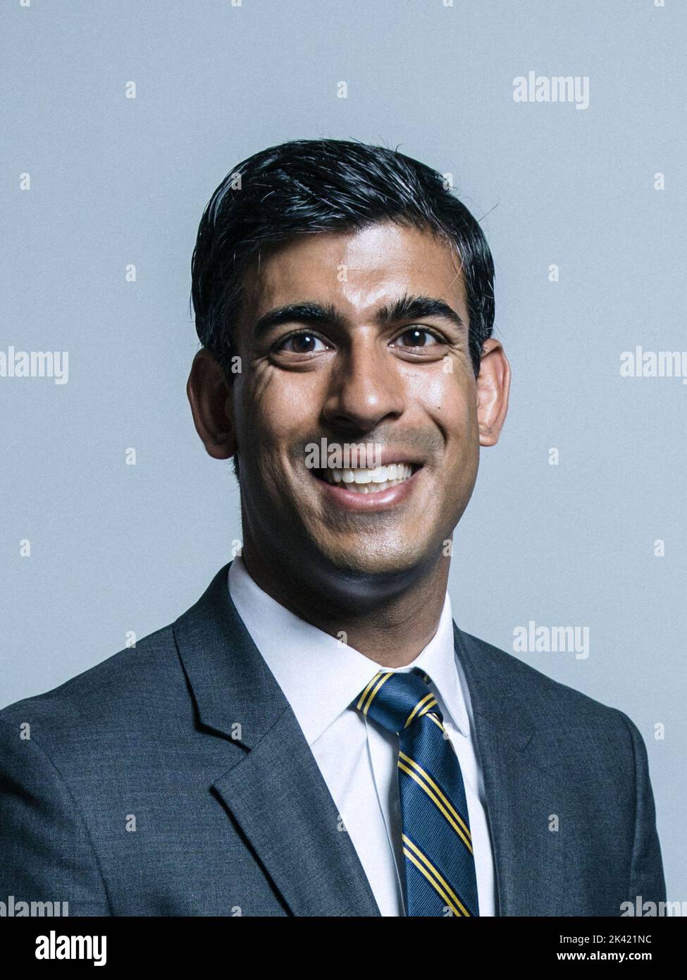 Official portrait of Rishi Sunak as Chancellor now Prime Minister, MP ...