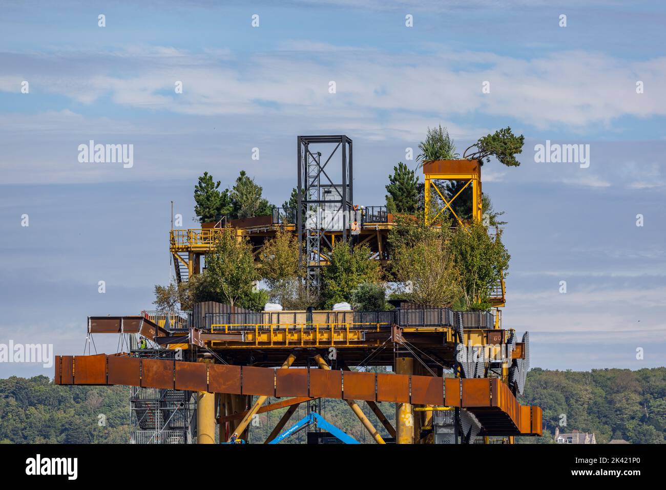 See Monster art installation Stock Photo - Alamy