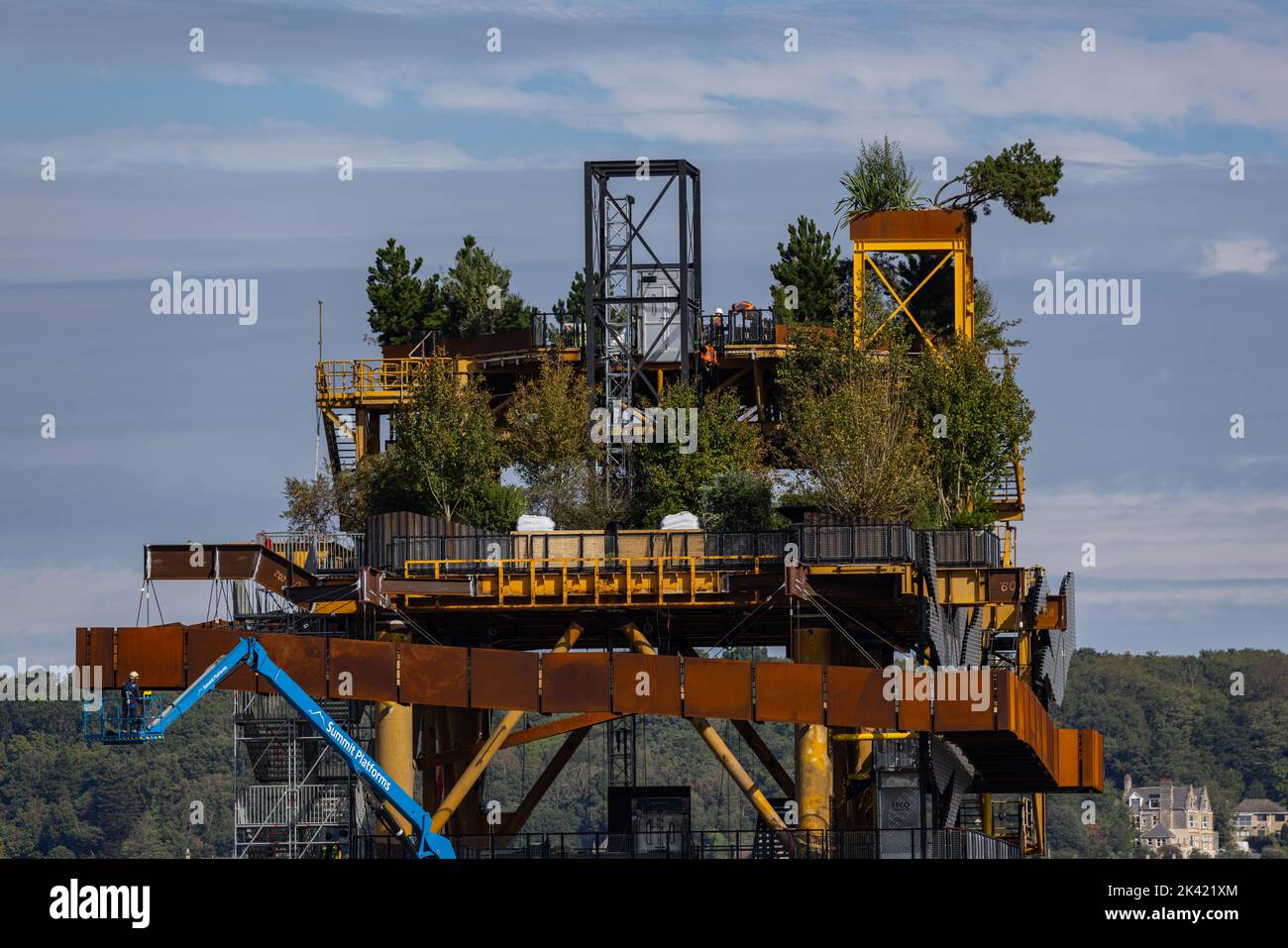 See Monster art installation Stock Photo - Alamy