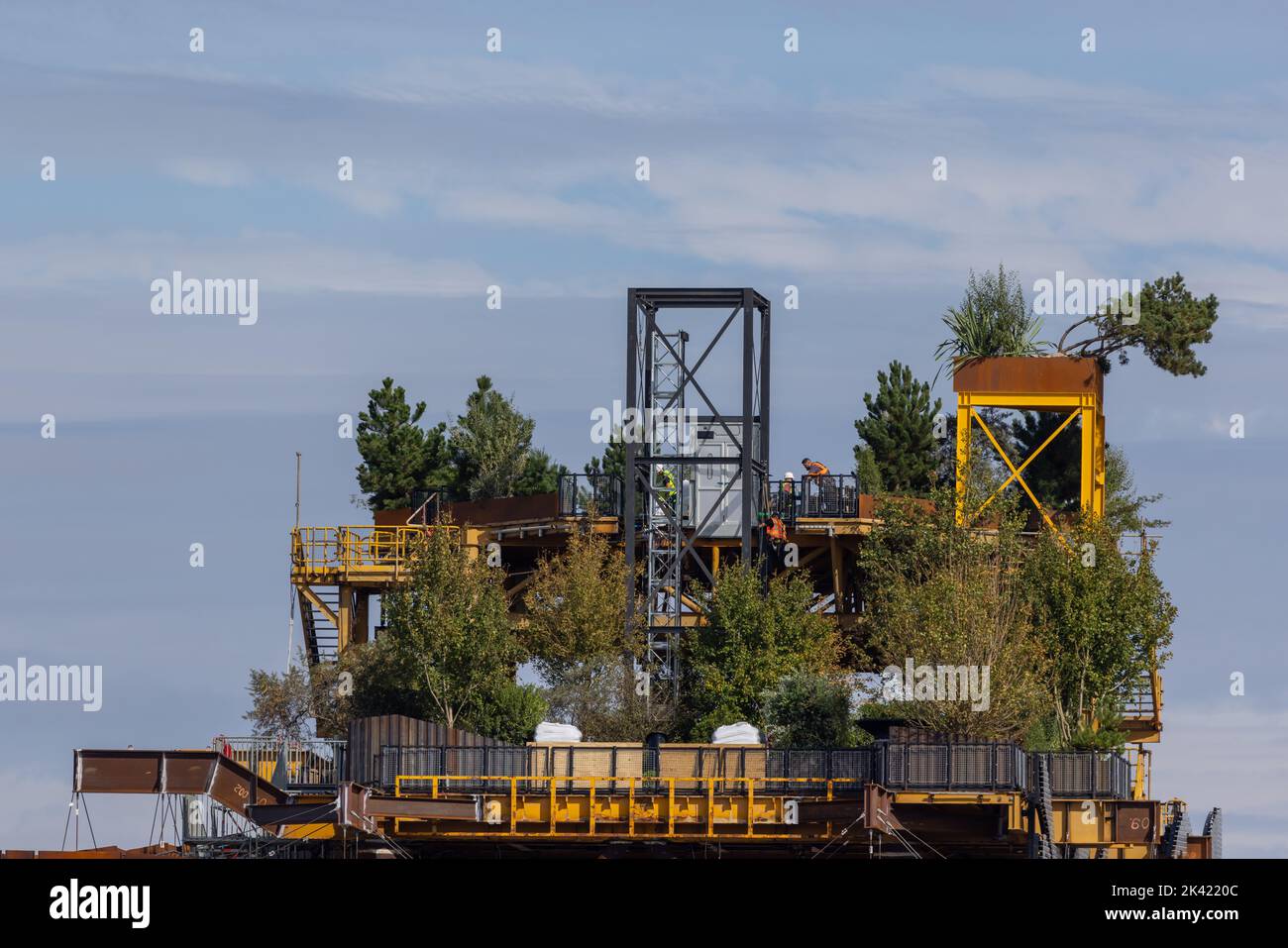 See Monster art installation Stock Photo - Alamy